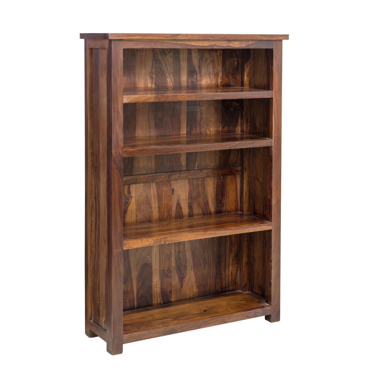 Mallani Midi Sheesham Bookcase | Myakka.co.uk - MYAKKA